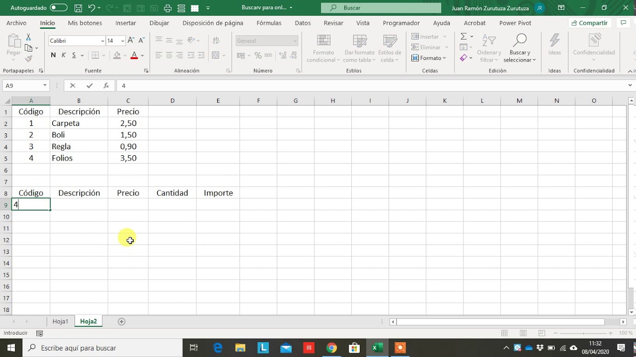 19.- BUSCARV - YouTube