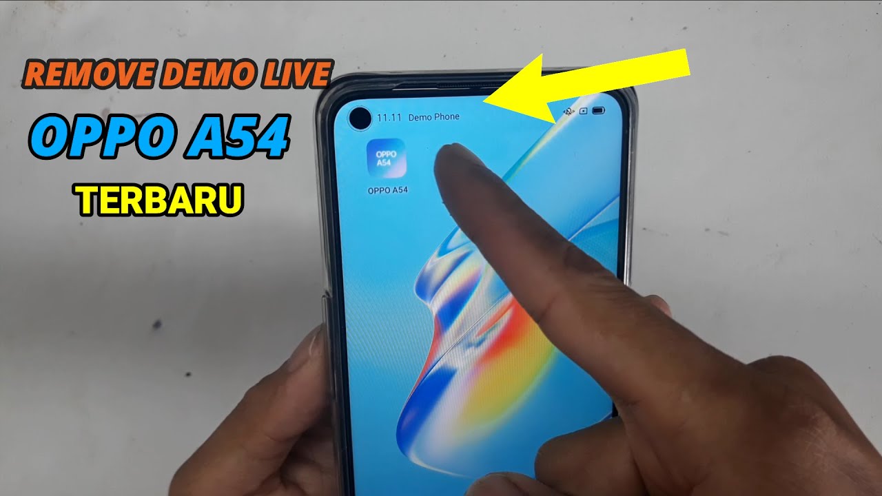 REMOVE DEMO LIVE OPPO A54 CPH 2339 / FACTORY RESET - YouTube