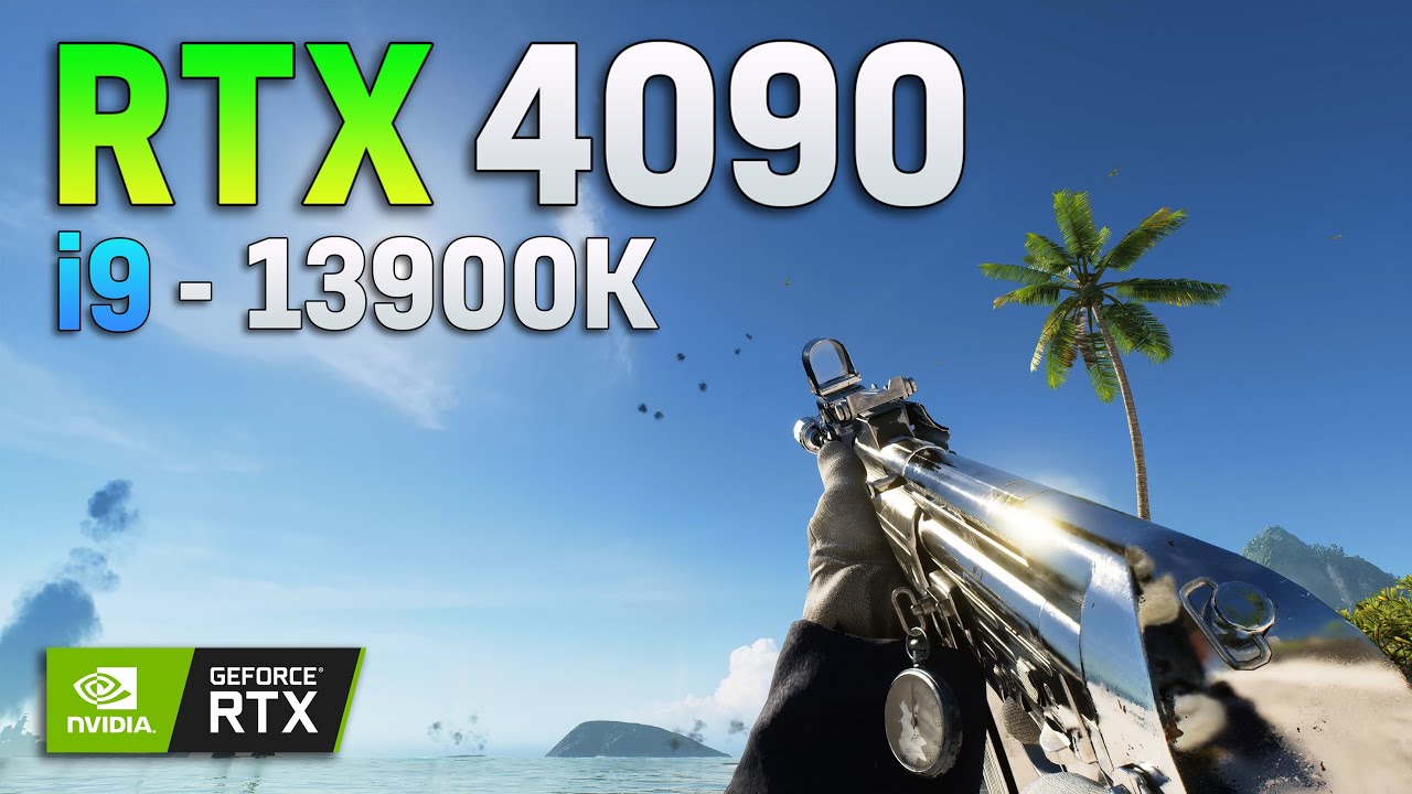 RTX 4090 24GB + i9 13900k | 5 Games | 4k - YouTube