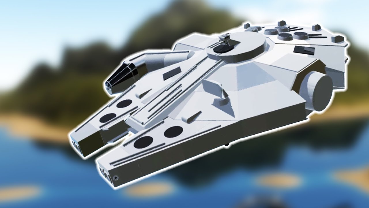 FLYING THE MILLENNIUM FALCON! (Simple Planes) - YouTube