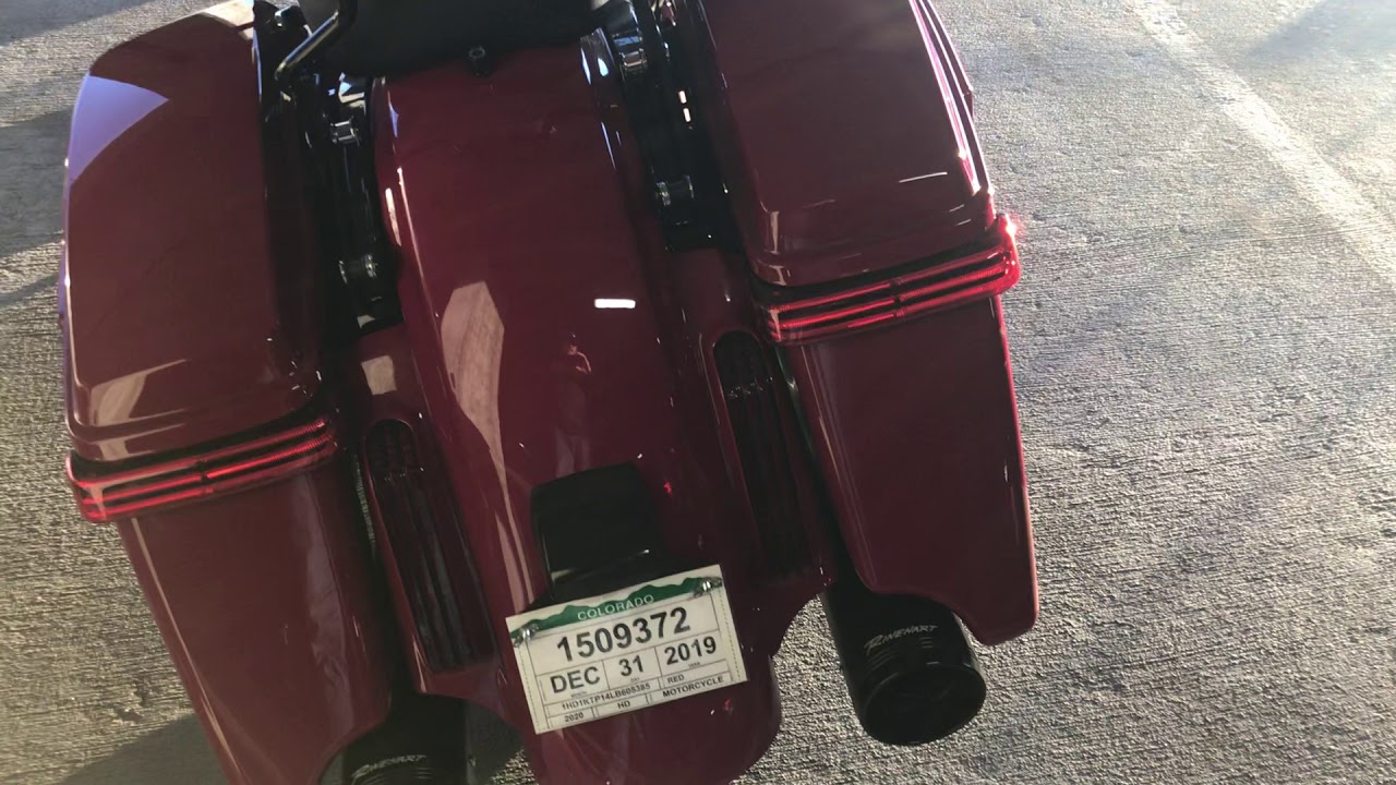 2020 Harley Davidson Road Glide Special - Billiard Red - YouTube