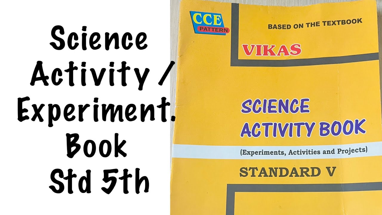 Science Activity/Experiment book | std 5th - YouTube