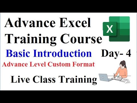 Advance Excel Training Day-4 | Basic Introduction MS Excel | Number ...