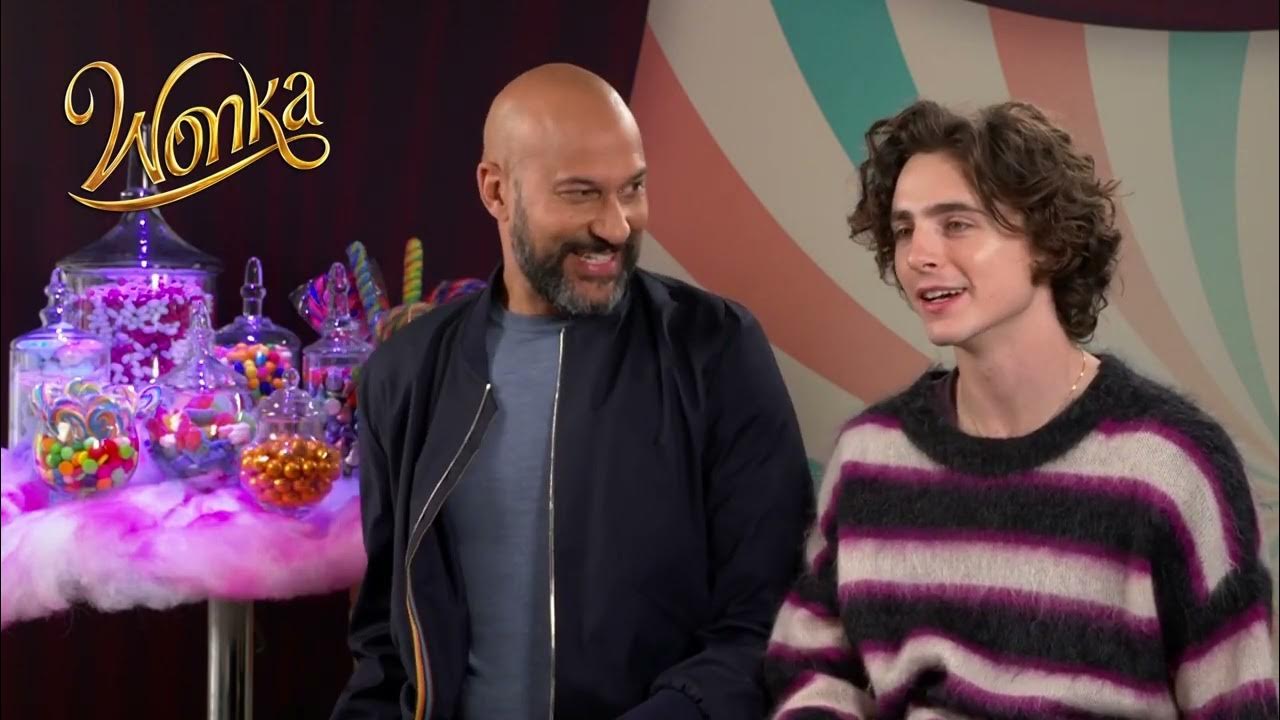 Timothee Chalamet & Keegan-Michael Key Talk 'Wonka', Their Perfect Chocolate Creation + More ...
