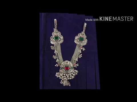 10 Latest designs of Antique Payal and Zuda by Suvidhi Silver. - YouTube