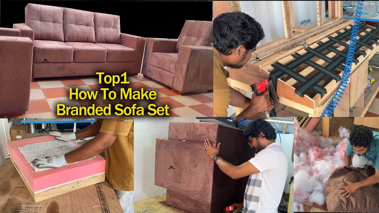 Top1How To Make Branded Sofa Set / Latest 2024 Model Sofa Set Designing ...