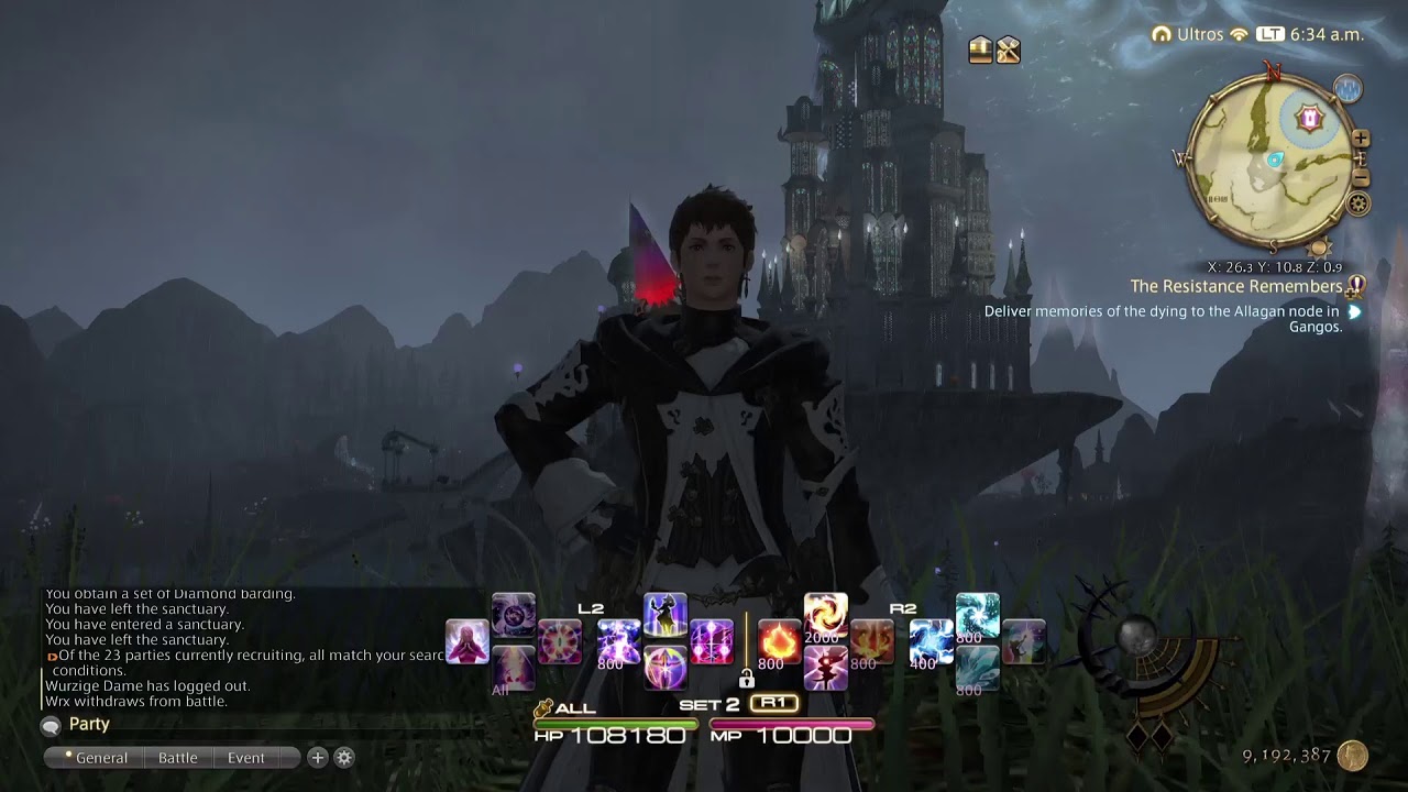 Final Fantasy XIV patch 5.5 Diamond chocobo barding review - YouTube