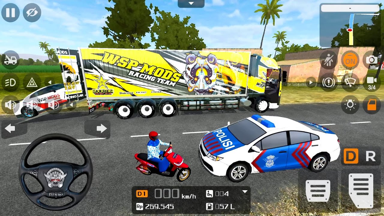Indonesian Truck Racing! Bus Simulator Indonesia #46 Android gameplay ...