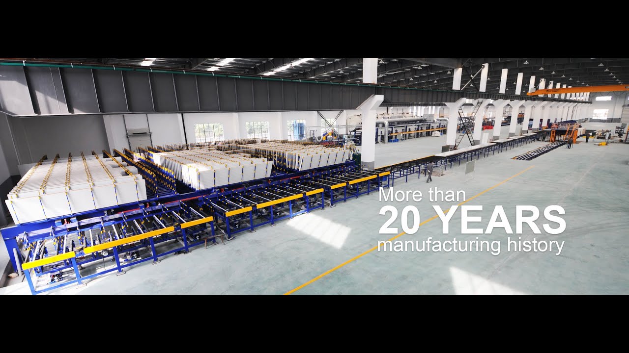 Production and installation process of sandwich panel production line ...