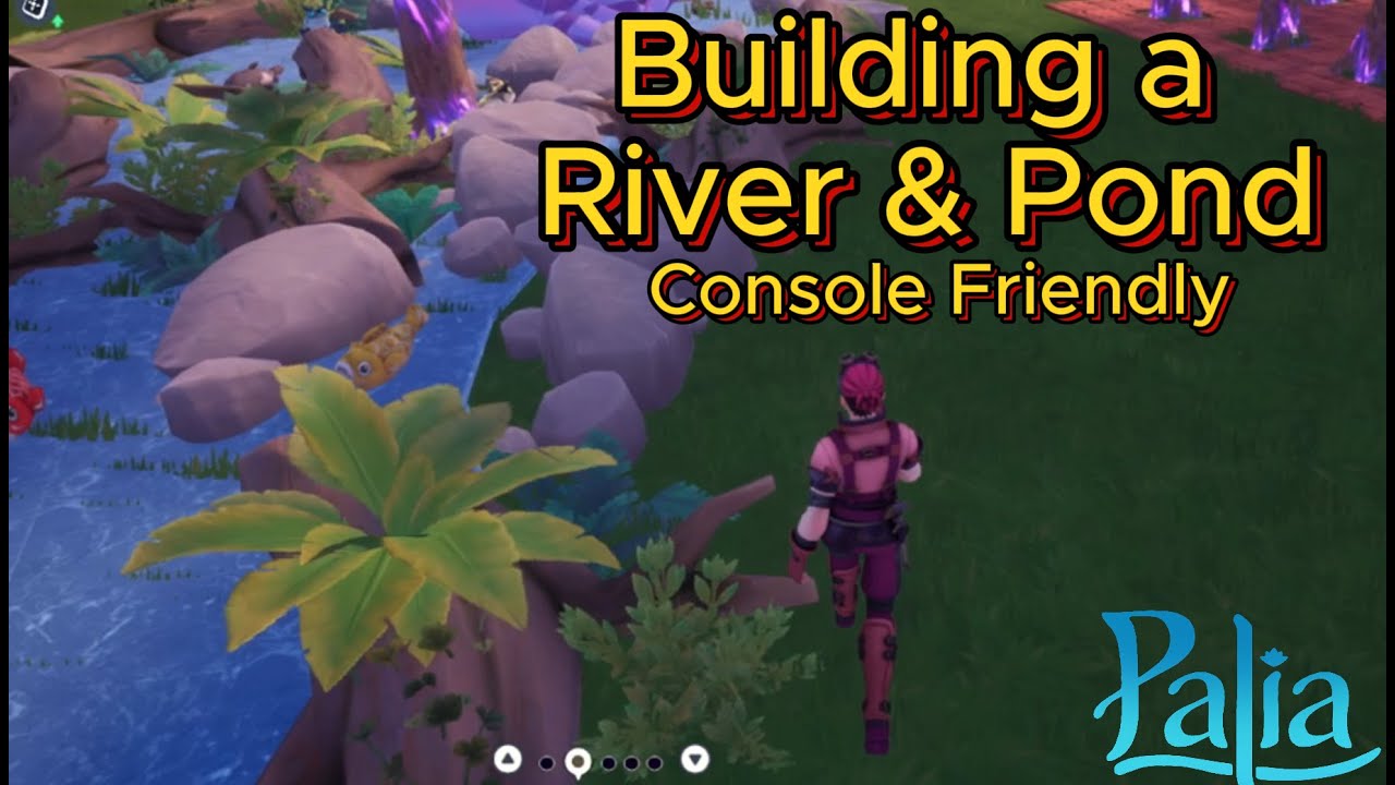 Palia: Building a River/Pond *Console Friendly* - YouTube