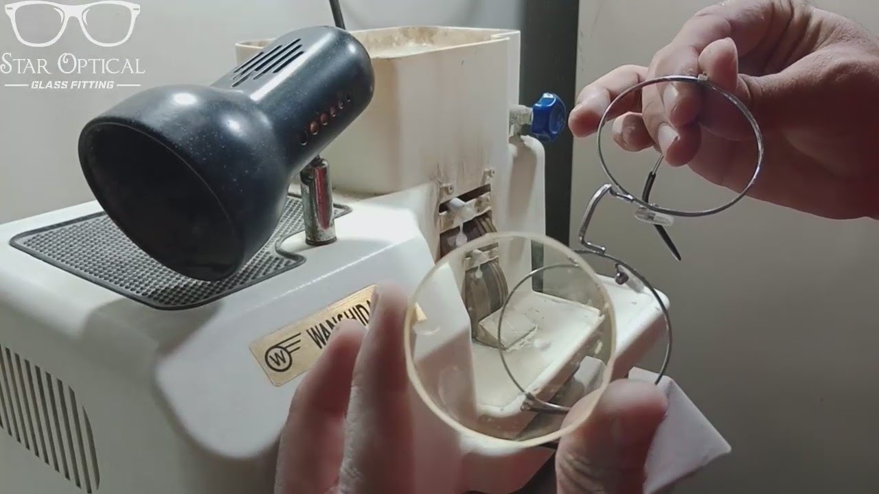full frame glasses ki fitting |star optical glass fitting - YouTube