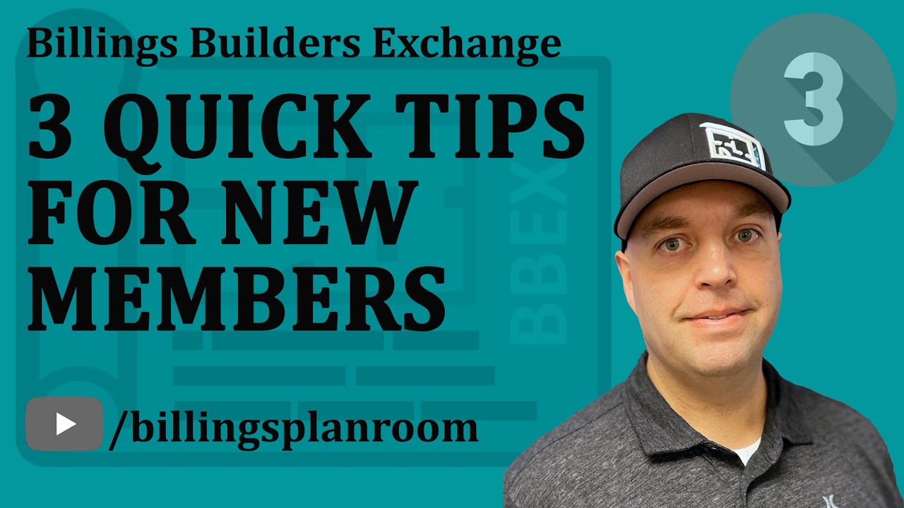 3 Tips for New Members of Builders Exchange. - YouTube