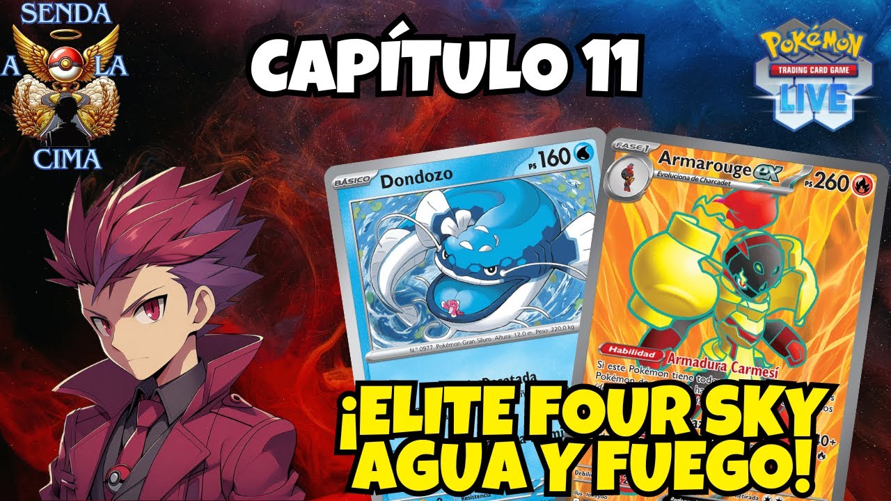 ENTRAMOS A LA ELITE FOUR CON BATALLA ÉPICA! [ POKEMON TCG LIVE ...