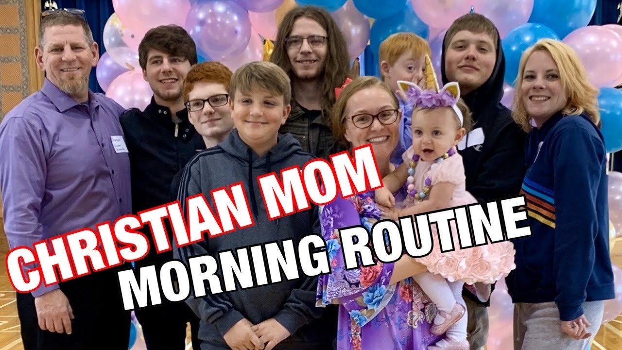 CHRISTIAN MOM Morning Routine Video - YouTube
