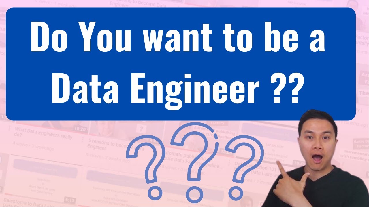 Five reasons to become Data Engineer - YouTube