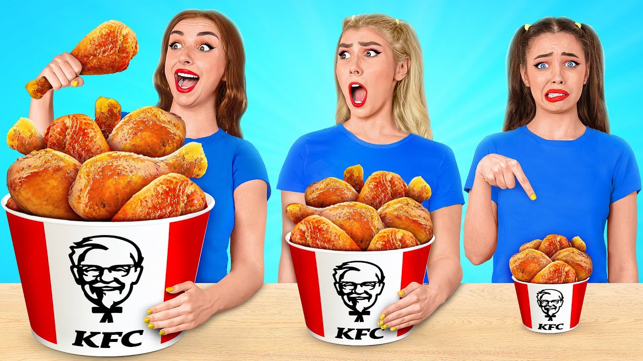 Tantangan Plat Besar, Sedang, dan Kecil | Tantangan Gila Multi DO Challenge - YouTube