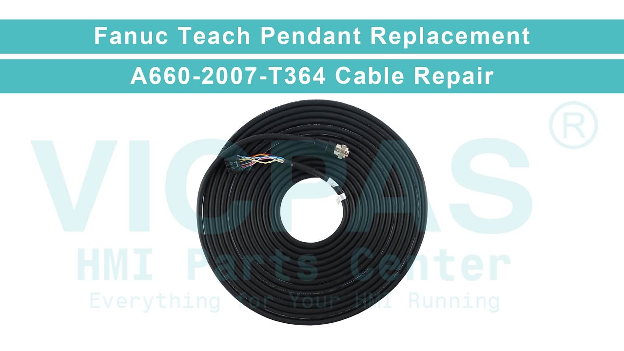 Fanuc FlexPendant A660-2007-T364 Cable Replacement Repair - YouTube