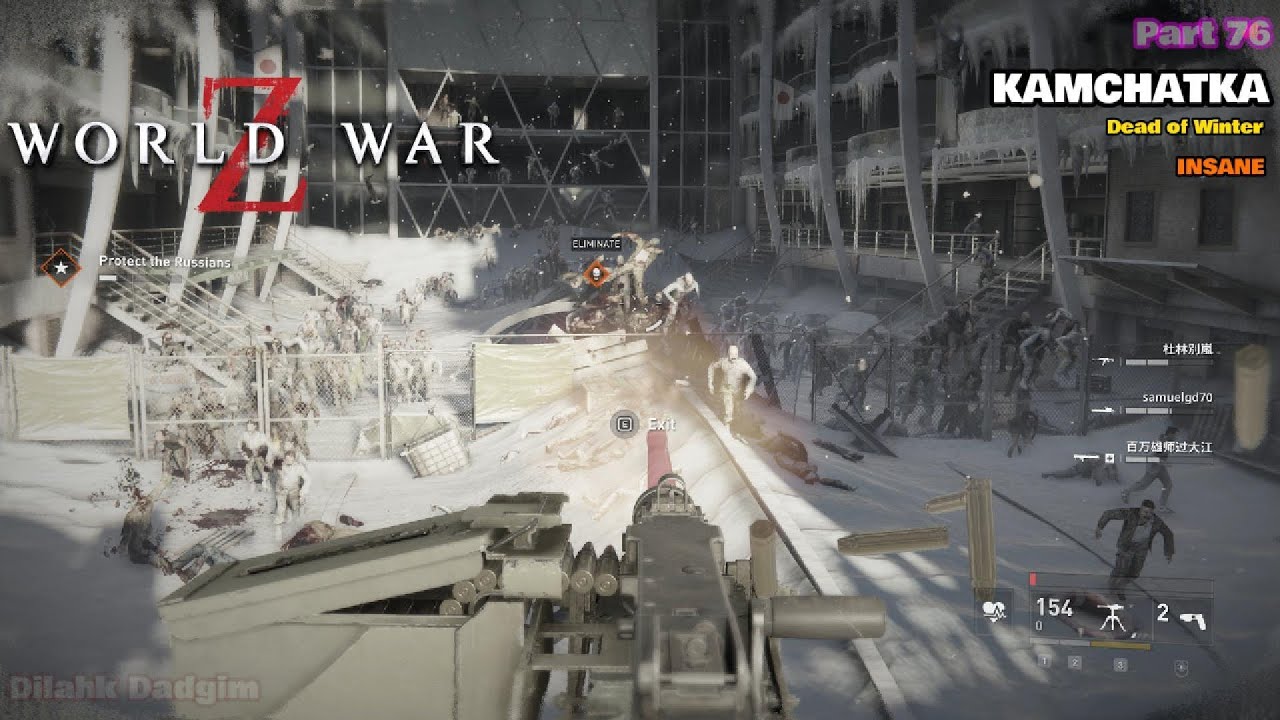World War Z Gameplay | Eps 76| KAMCHATKA Dead of Winter INSANE | Bareng ...