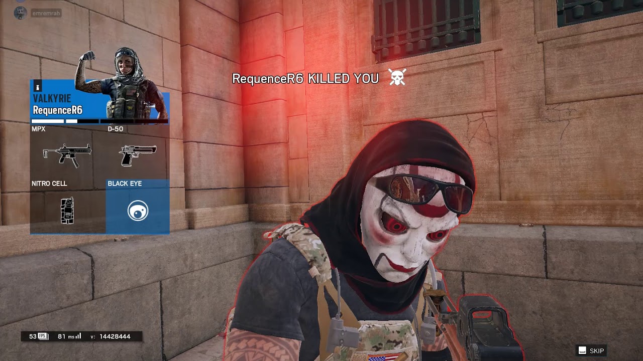 Rainbow Six Siege - Blind and Deaf Jackal - YouTube