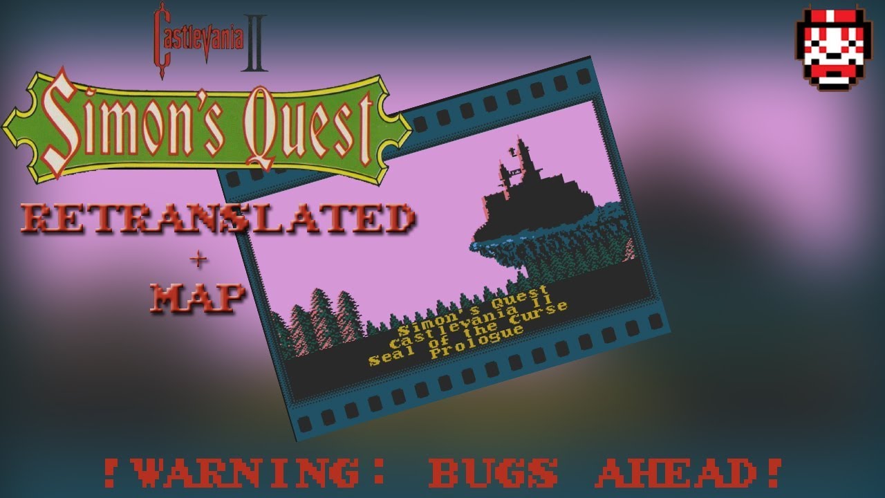 Castlevania II: Simon's Quest Retranslated + Map by Bisqwit (Complete ...
