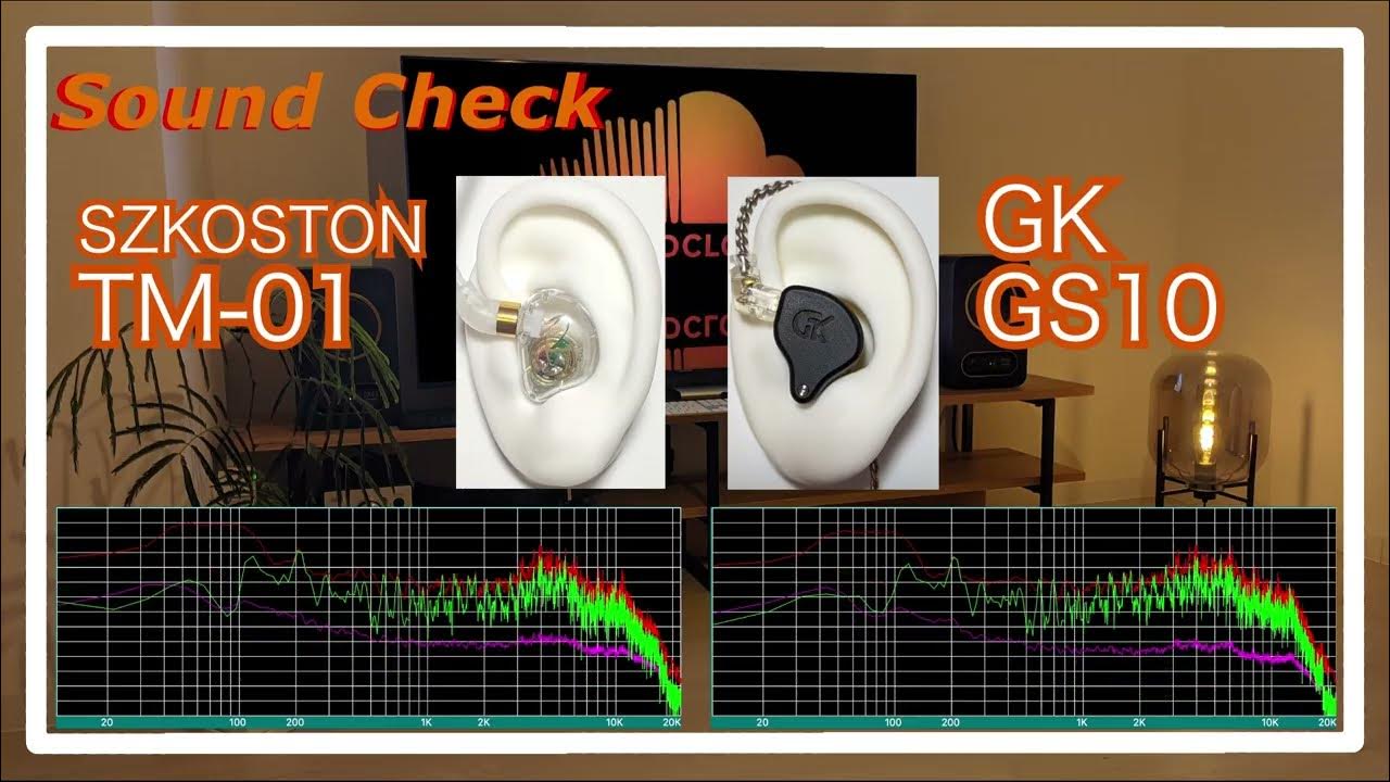 SZKOSTON TM-01 vs GK GS10 [IEMs Chinese In-Ear headphones Sound Comparison 中華イヤホン音比較] - YouTube