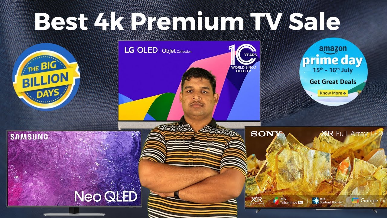 Best 4k Premium TV Sale 2023 On Amazon & Flipkart | Amazon Prime Day Tv ...