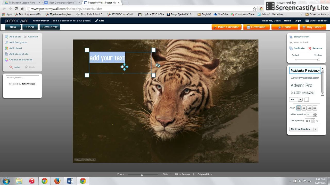 Poster My Wall Tutorial - YouTube