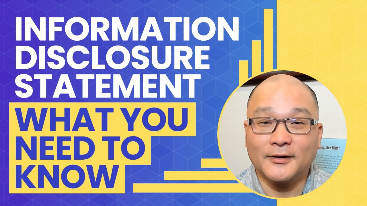 Why you need an IDS (information disclosure statement) & how to file an ...