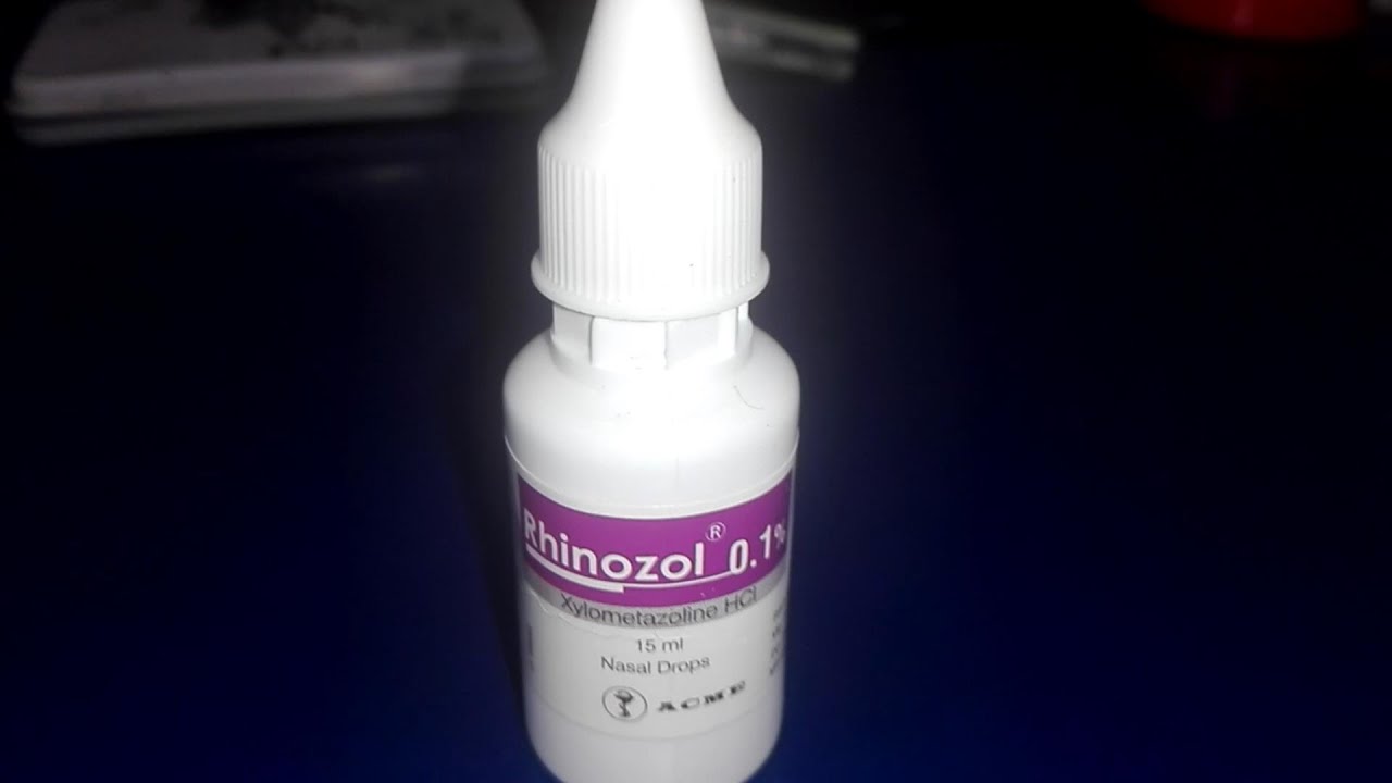 Rhinozol Nasal Drop 15ml Review - YouTube