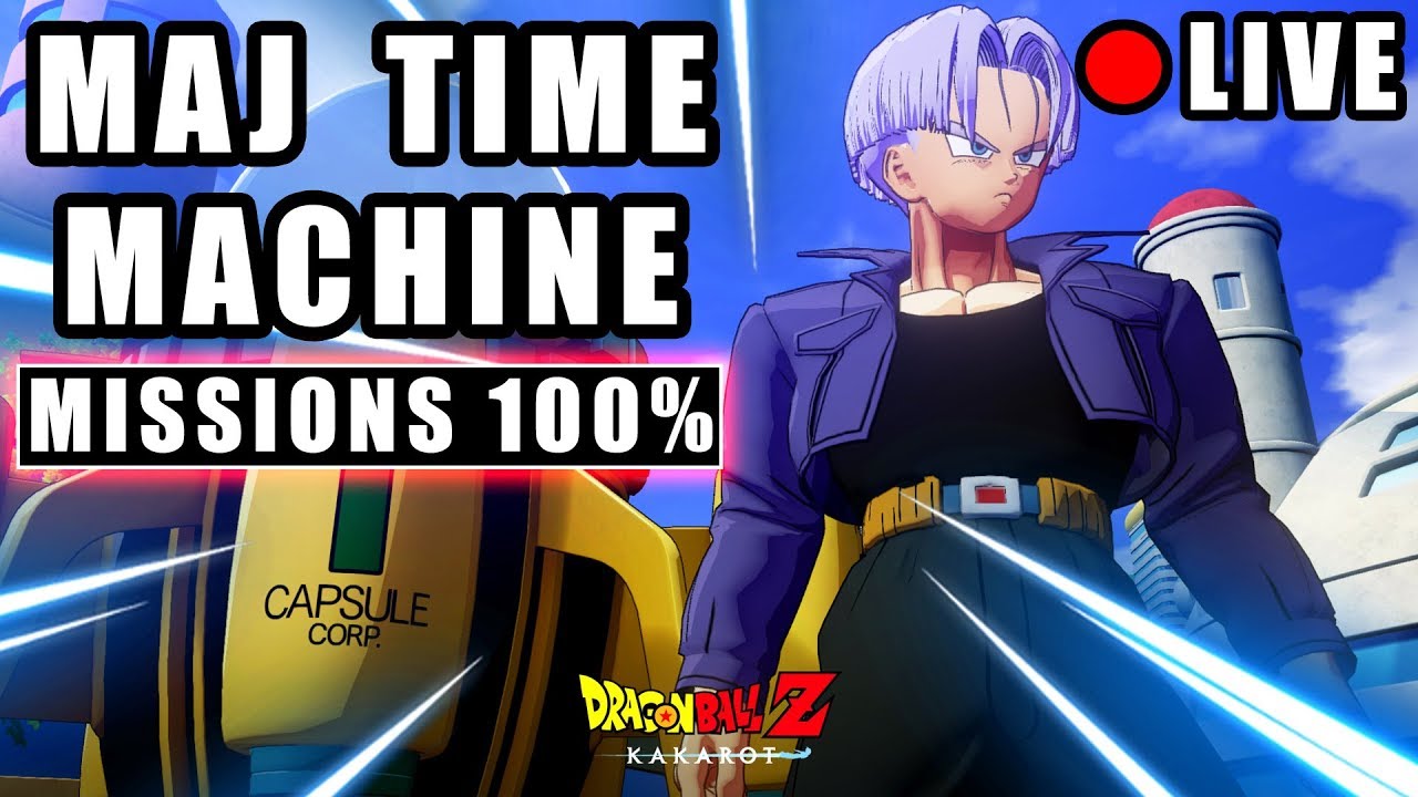 🔴 MAJ TIME MACHINE DISPO ! DBZ KAKAROT - YouTube