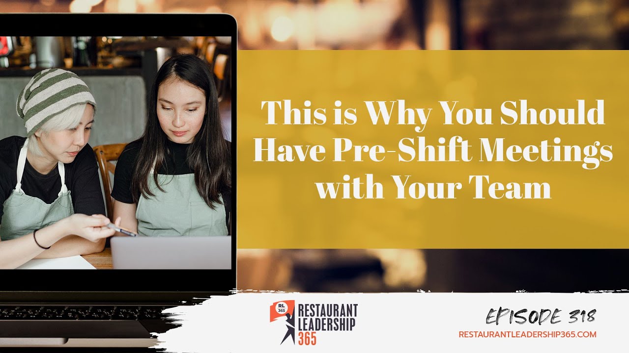 This Is Why You Should Have Pre-Shift Meetings With Your Team - YouTube
