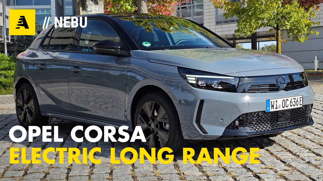 Opel Corsa Electric | Long Range da 405 km di autonomia - YouTube