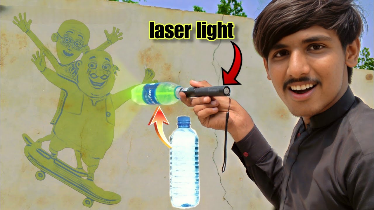 What Happens When Light Passes Through a Plastic Bottle? - YouTube