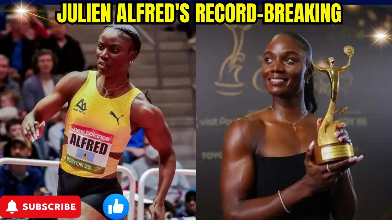 Julien Alfred's Record-Breaking Debut at New Balance Indoor Grand Prix ...
