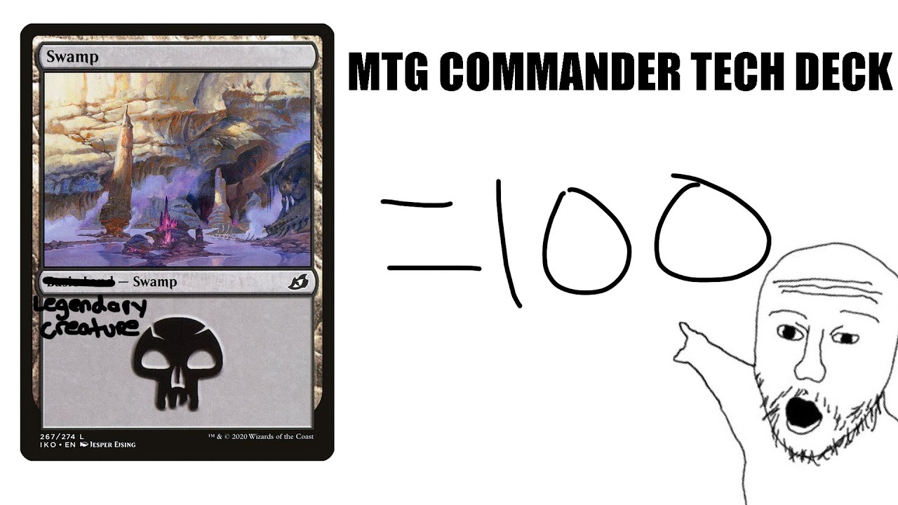Why you should make a swamp your Commander in Magic the Gathering - YouTube