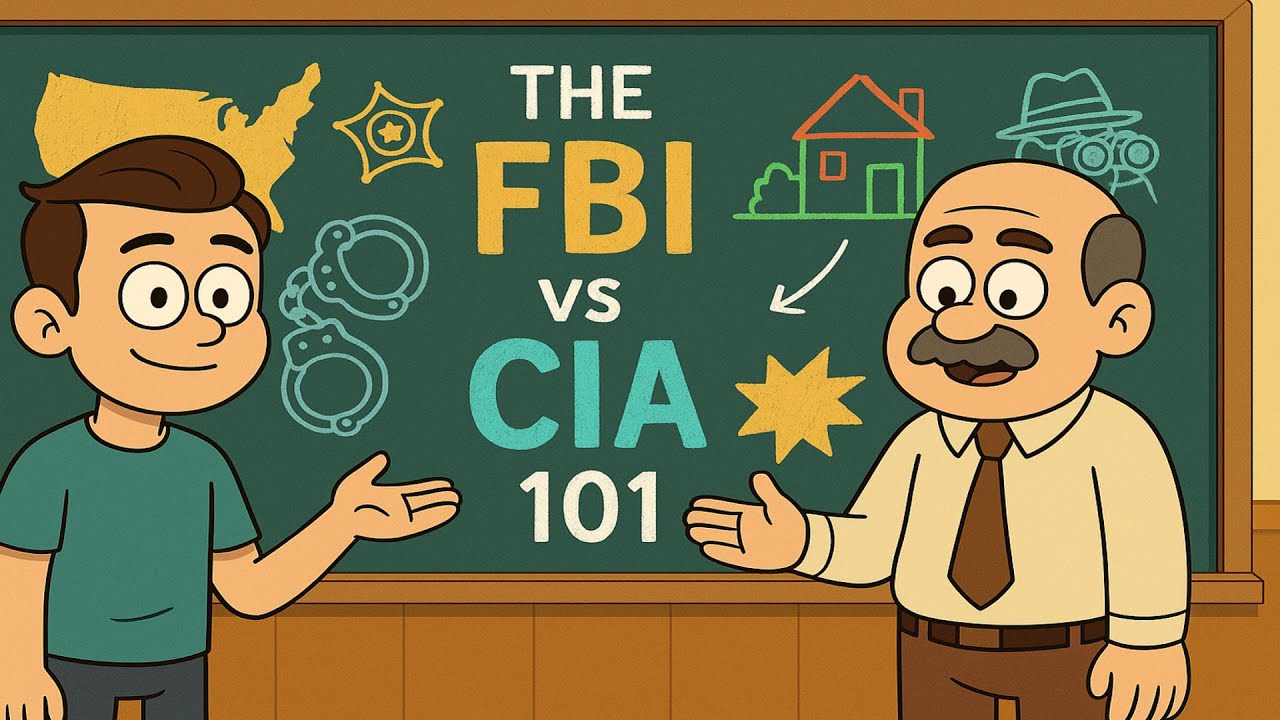 FBI vs. CIA - Explained Like You're Five - YouTube