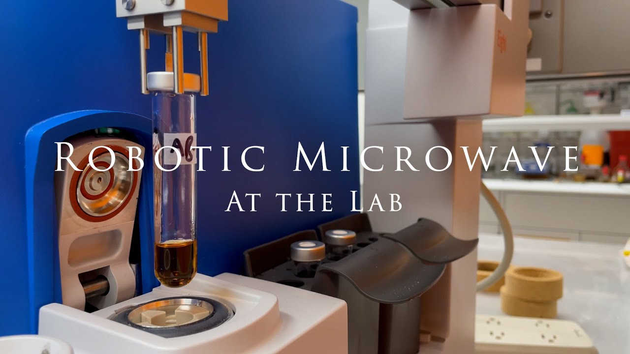 Robotic Microwave At the Lab - YouTube