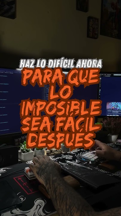 "Lo difícil hoy, fácil mañana" 🚀 #programacionweb #porgramerlife #devlog #code #programming ...