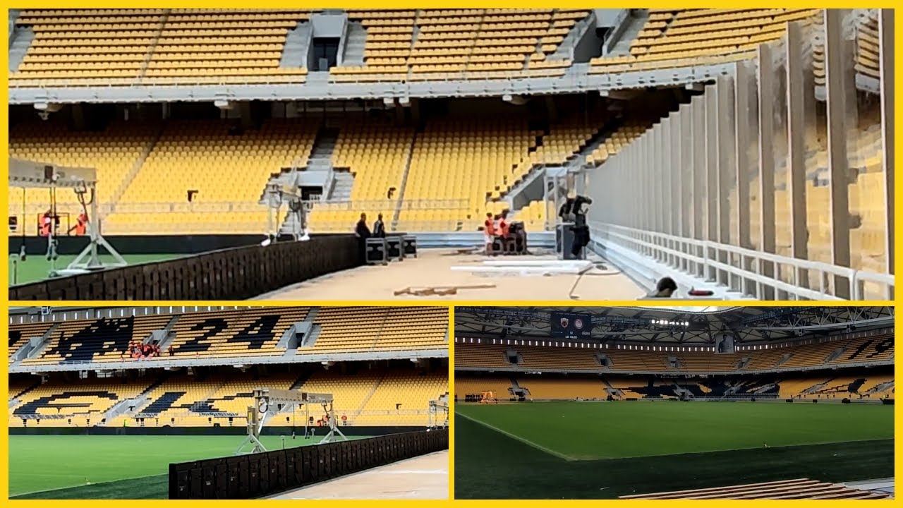 Έκτακτο: Τα έργα μέσα και έξω στο ΓΗΠΕΔΟ ΑΕΚ ΑΓΙΑ ΣΟΦΙΑ 23-09-2022 (1/4 ...