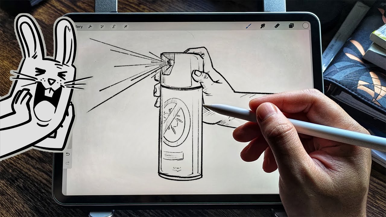 How to draw bug spray 🐜 - YouTube