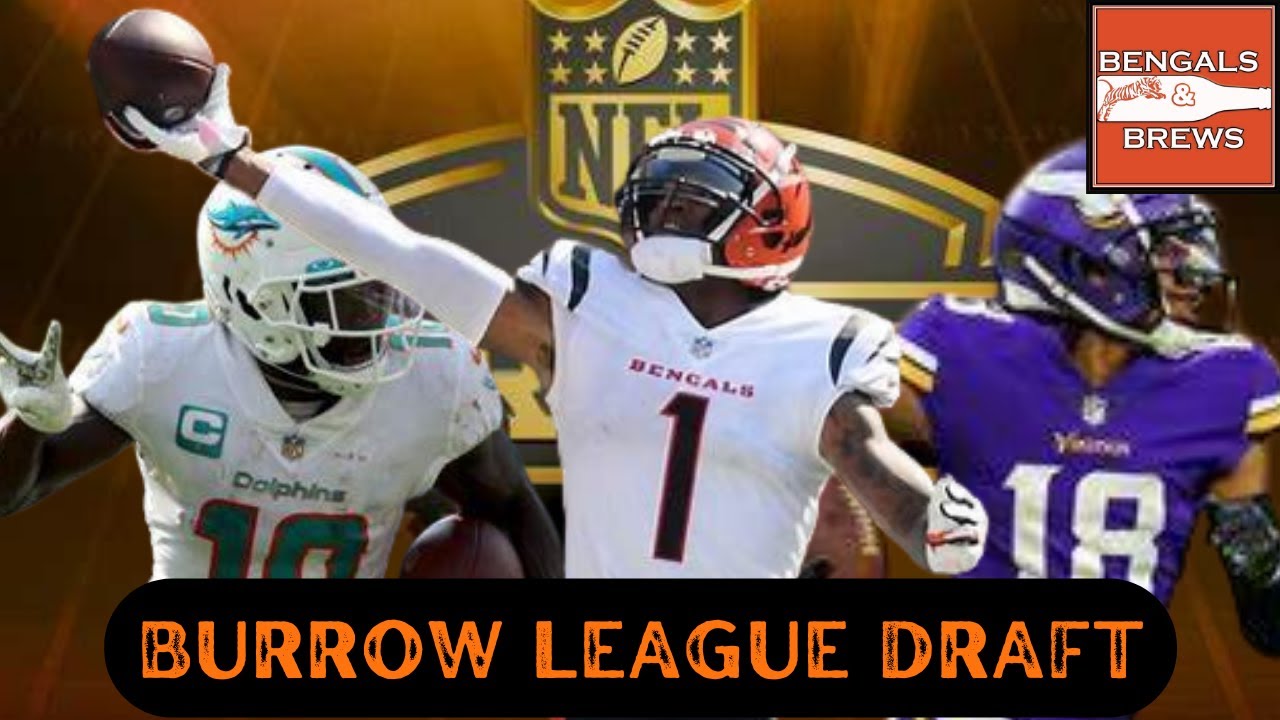 Burrow League Live Draft - YouTube