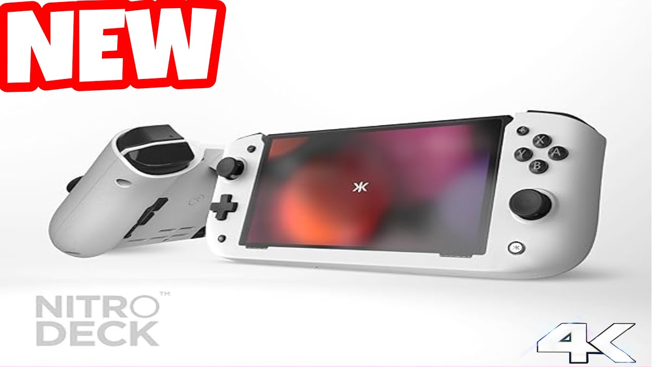 New Nitro Deck - Handheld Pro Controller Unboxing - YouTube