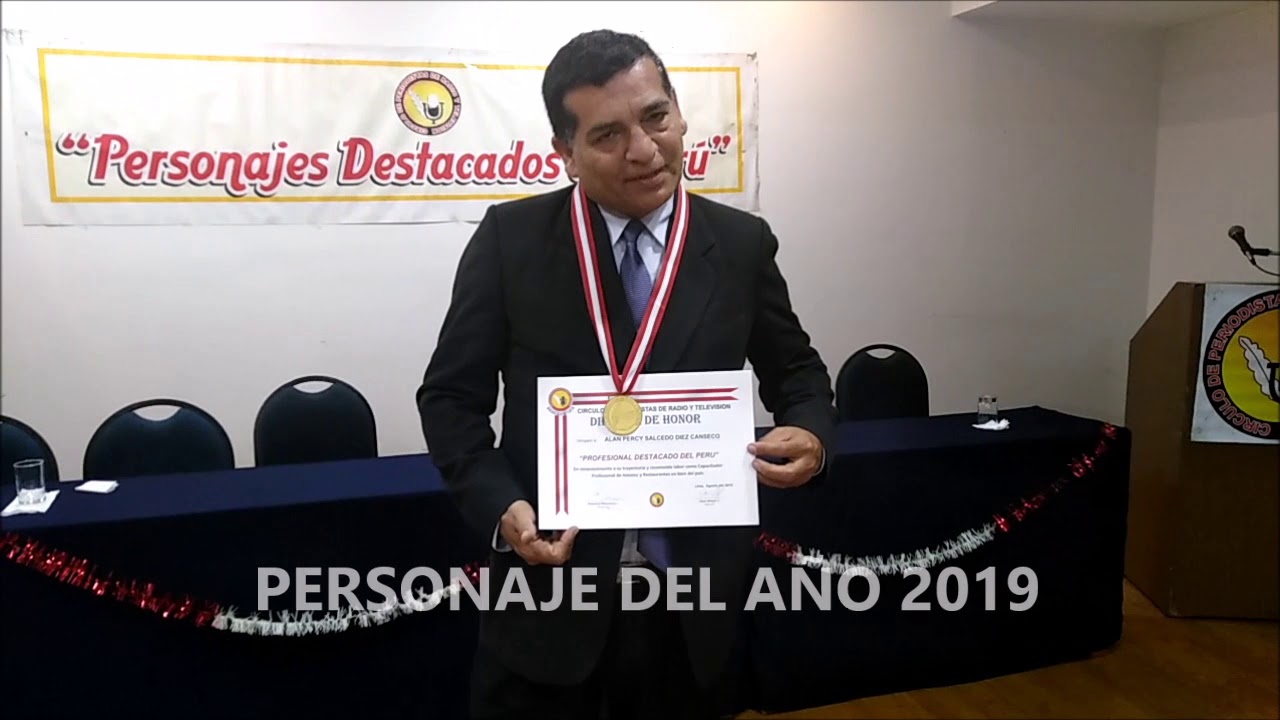 PREMIO PERSONAJE DEL AÑO AL MEJOR CAPACITADOR DE RESTAURANTES Y AFINES ...
