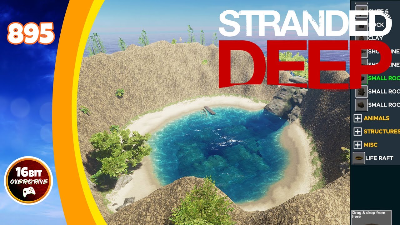 Improved Underwater Volcano Crater - Caldera Map Build - Stranded Deep ...