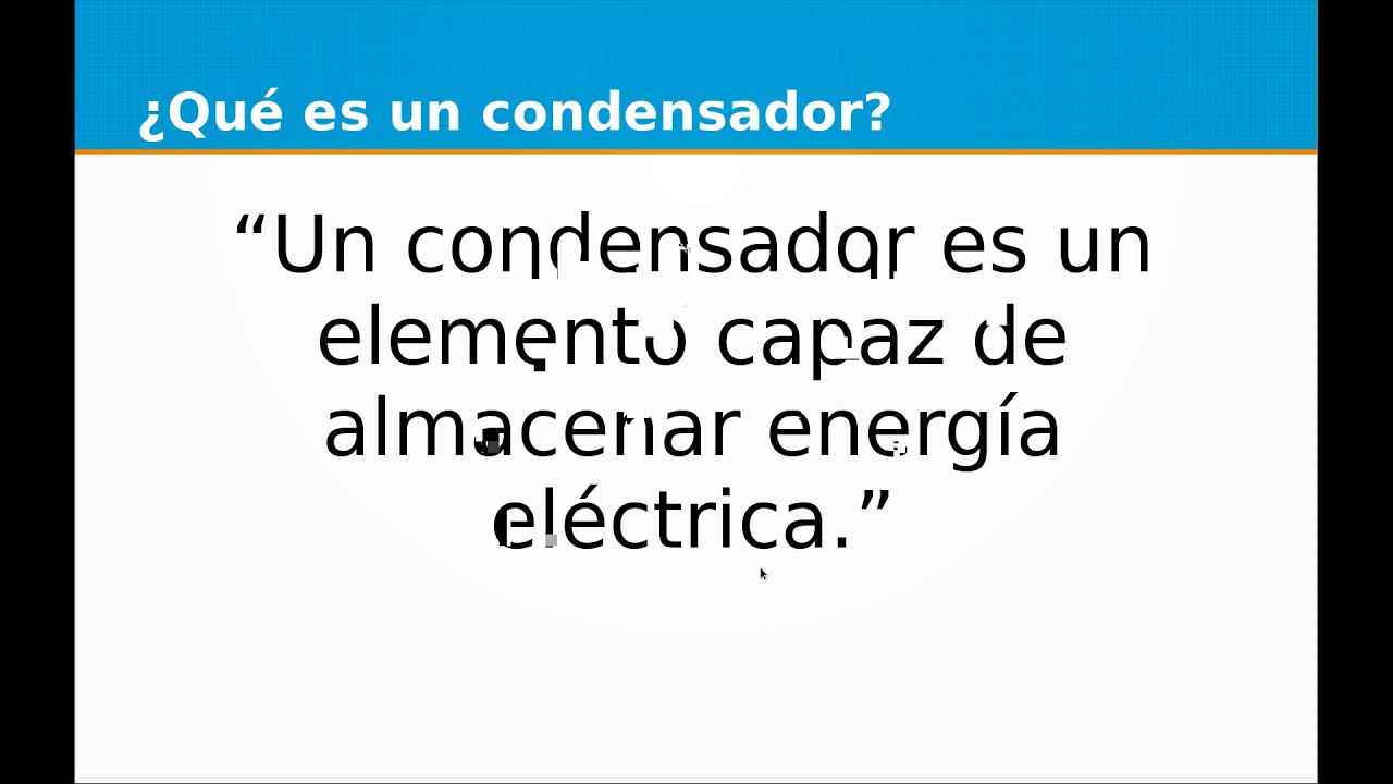 Condensadores - ¿Qué son, y cómo funcionan? - YouTube