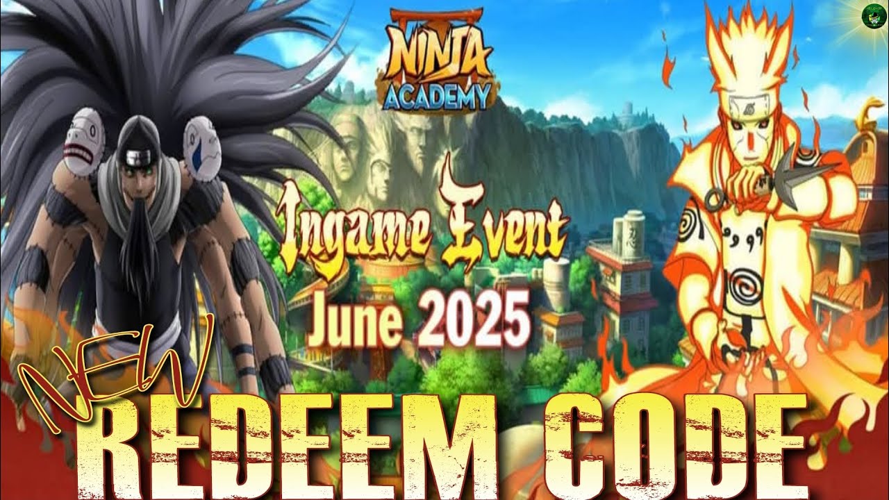 Ninja Academy New Redeem Code 🎁 June 2025🔥Ninja Academy Global Naruto ...