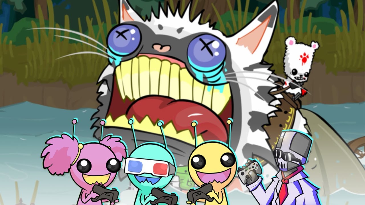 4-Player Castle Crashers with Reckerless! - YouTube