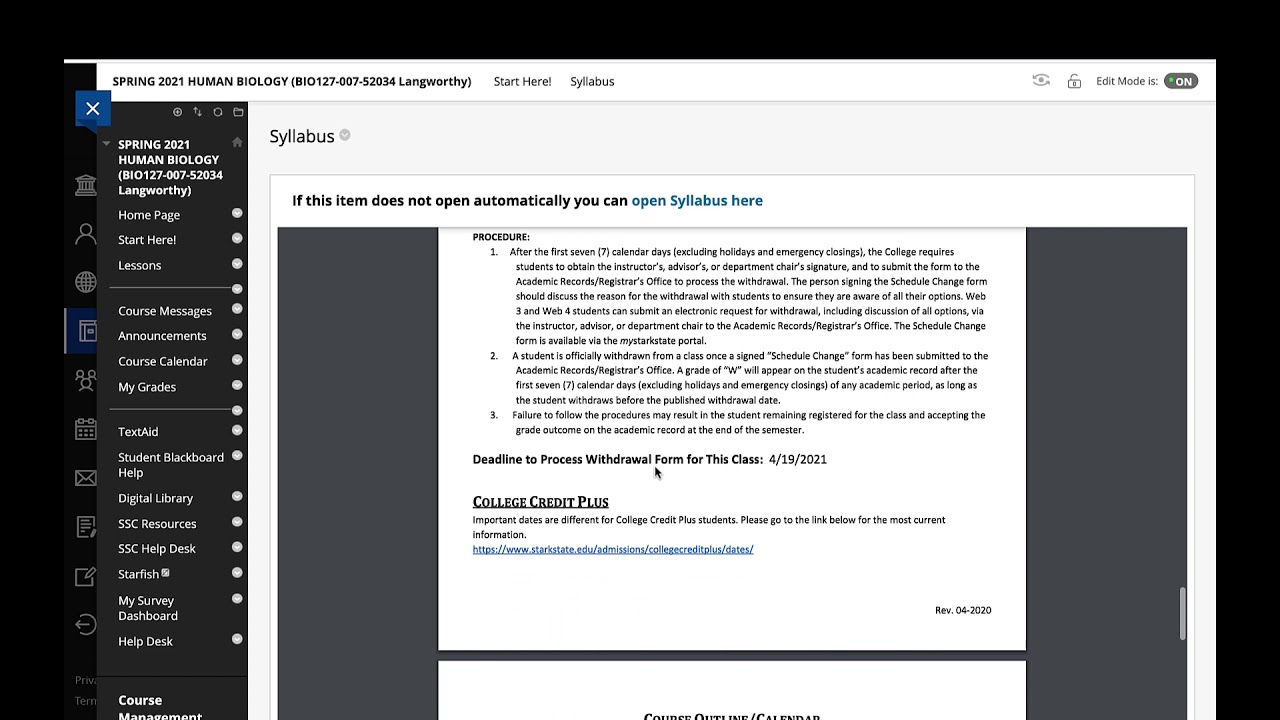 2021 Human Bio Introduction to Course - YouTube