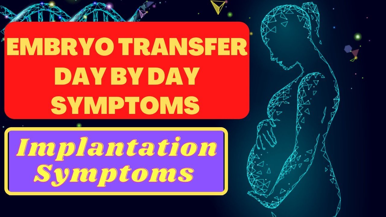 Embryo Transfer Day By Day Symptoms | Pregnancy Positive Symptoms kiya ...
