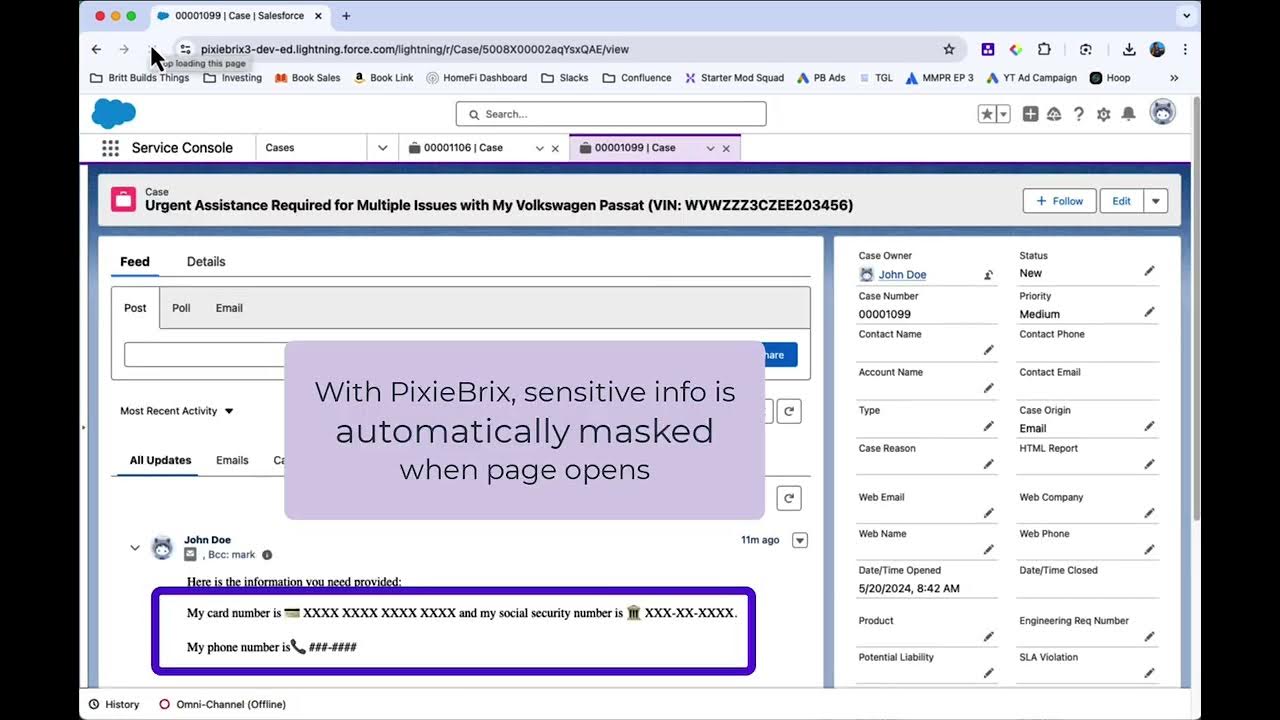 Mask sensitive data in Salesforce with PixieBrix - YouTube